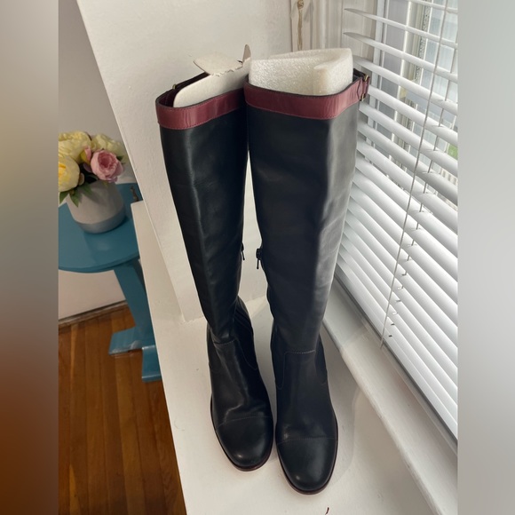Coach | Shoes | Coach Zip Up Wedged Boots | Poshmark